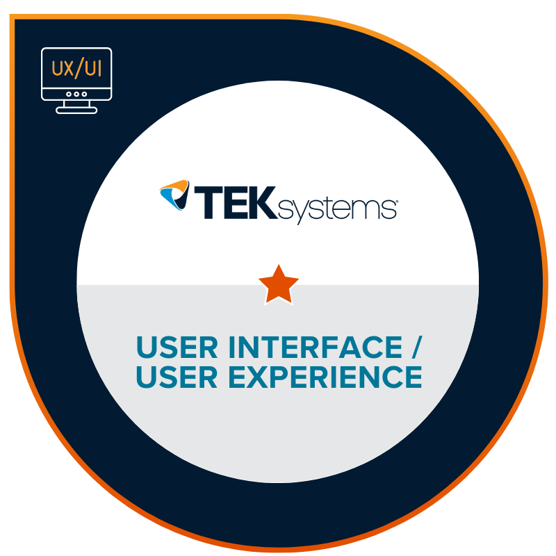User Interface / User Experience - Foundational - TEKsystems - Credly