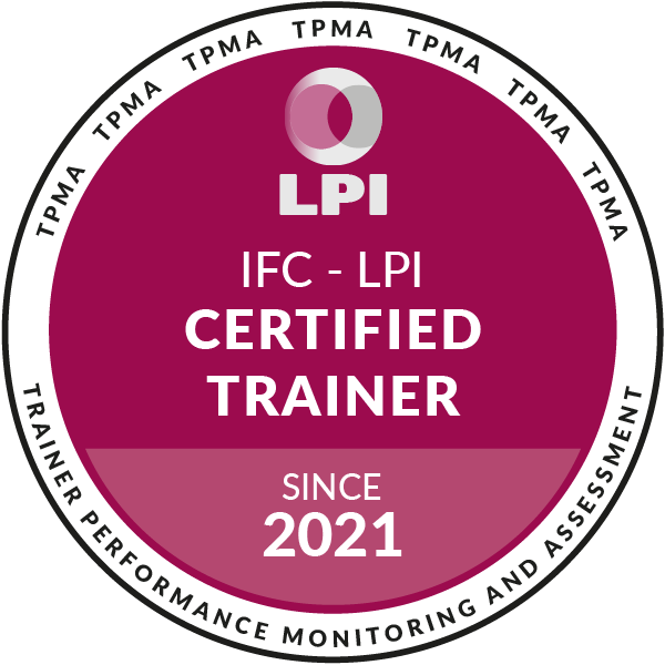 IFC-LPI TPMA Certified Trainer 2021 - Credly
