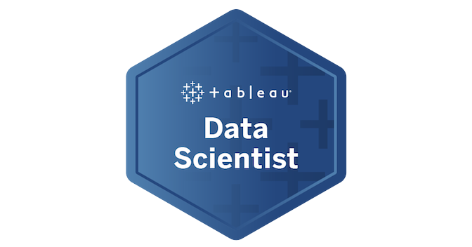 Tableau Data Scientist - Credly