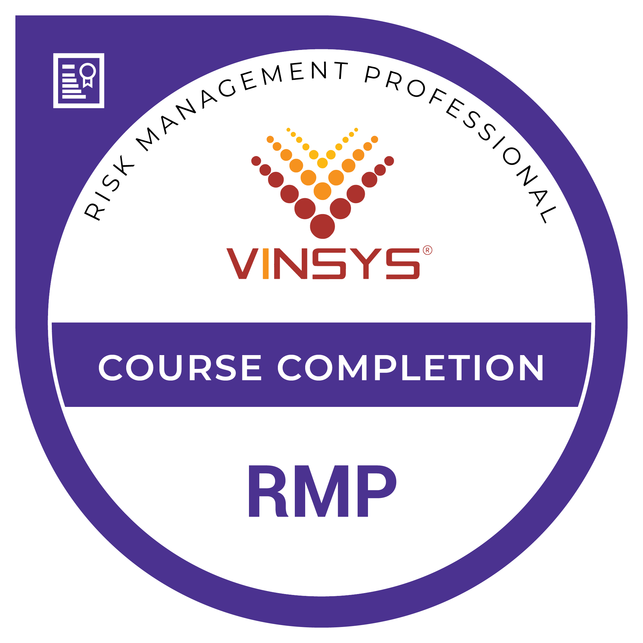 Risk Management Professionals Credly