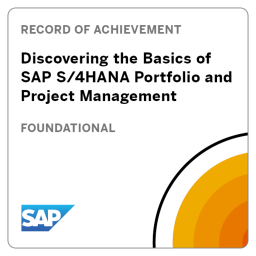 Discovering the Basics of SAP S/4HANA Portfolio and Project Management ...