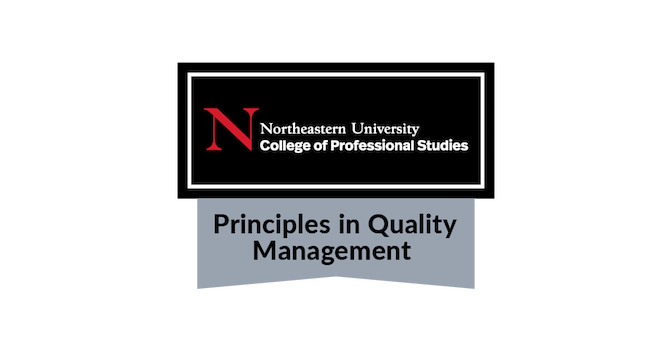 Principles in Quality Management - Credly