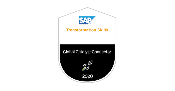 Transformation Skills 2020 - Global Catalyst Connector - Credly