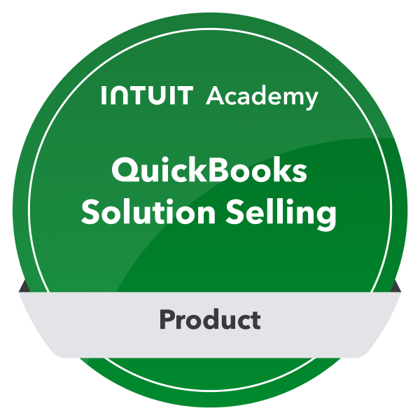 Quickbooks Solution Selling - Product - Credly