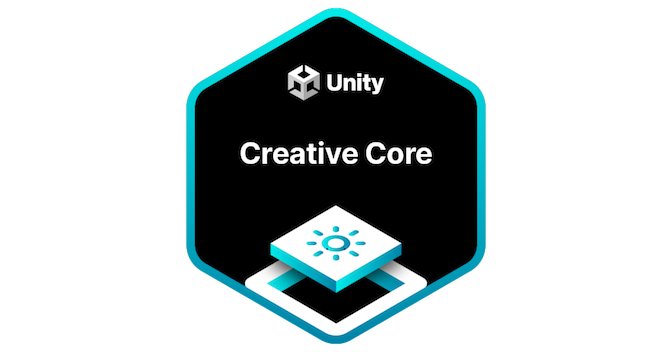 Unity Creative Core - Credly