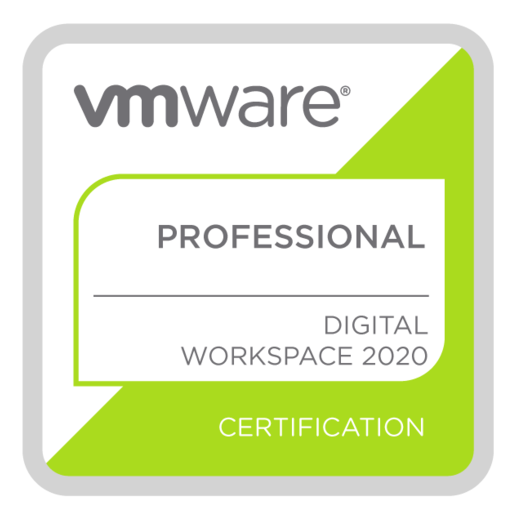 VMware Certified Professional - Digital Workspace 2020 - Credly