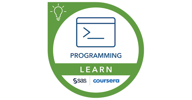SAS Advanced Programmer Certificate - Credly