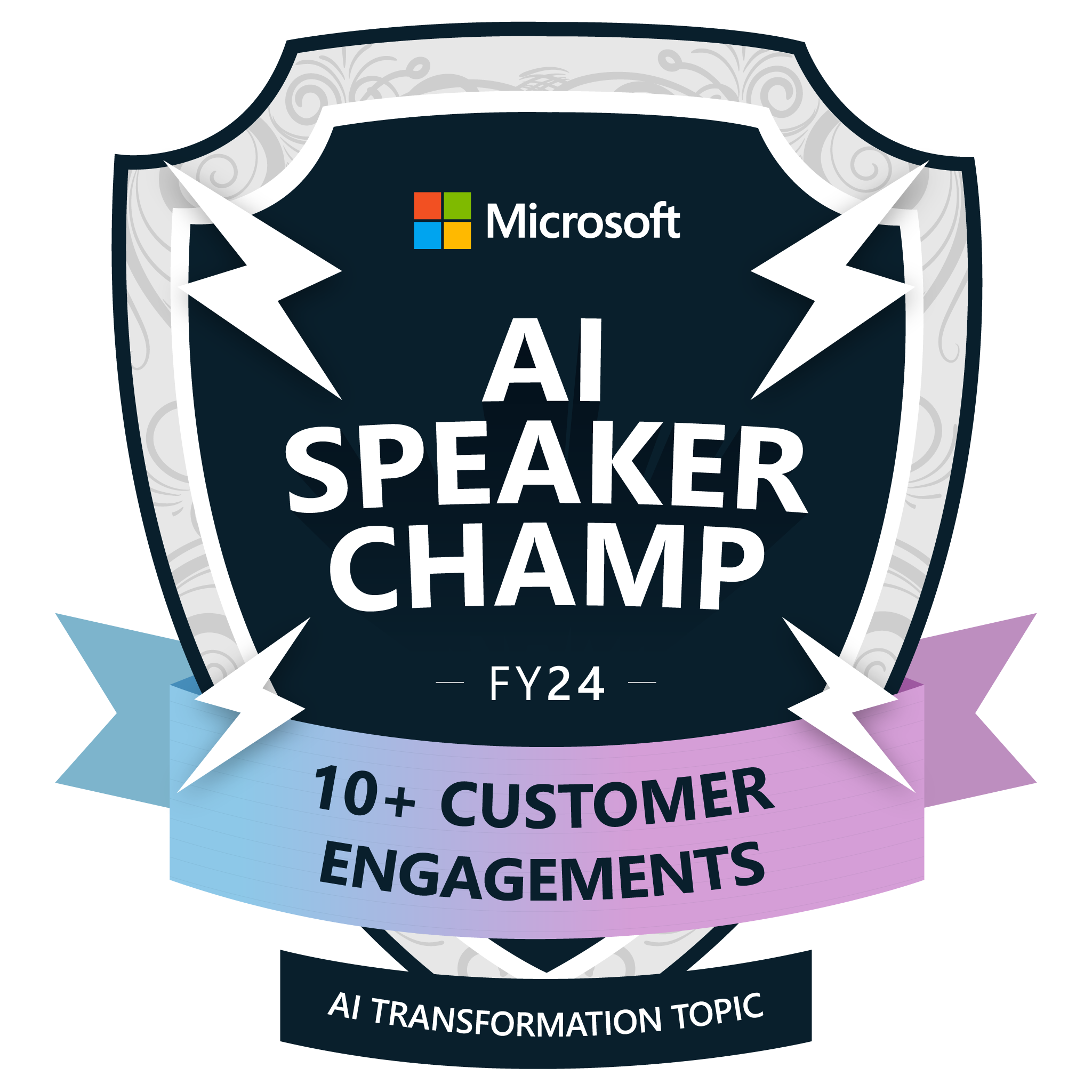 Microsoft AI Speaker Champ - Credly