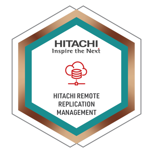 Hitachi Remote Replication Management - Credly