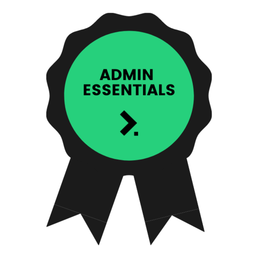 JR Plus Admin Essentials - Credly