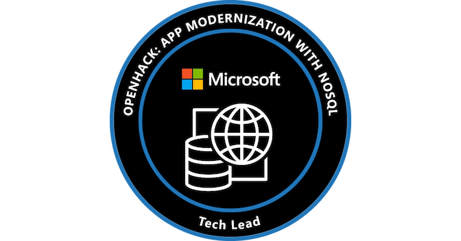 OpenHack: App Modernization with NoSQL Tech Lead - Credly