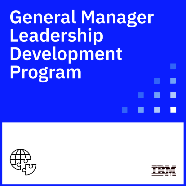 General Manager Leadership Development Program - GM LDP - Credly