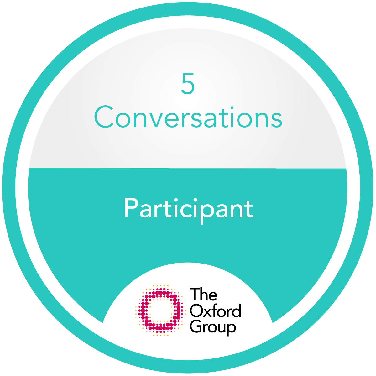 5 Conversations - Participant - Credly