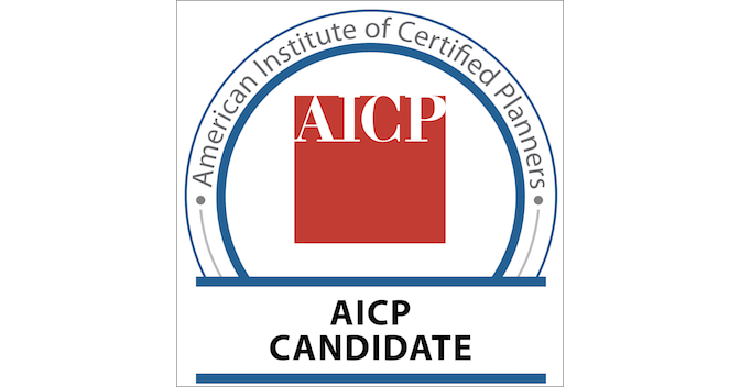 AICP Candidate - Credly