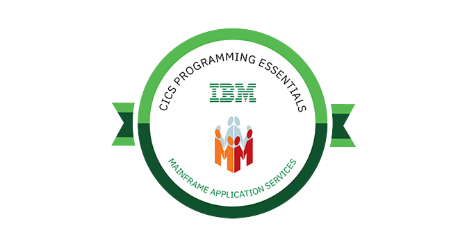Mainframe Application Services – CICS Programming Essentials - Credly