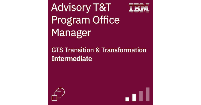 Advisory Transition & Transformation Program Office Manager - Credly