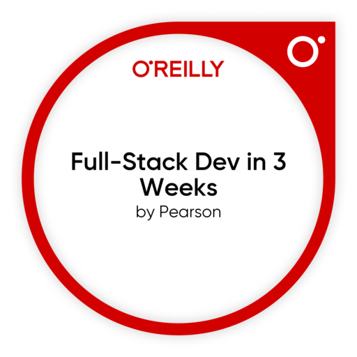 Full Stack Dev In 3 Weeks Credly