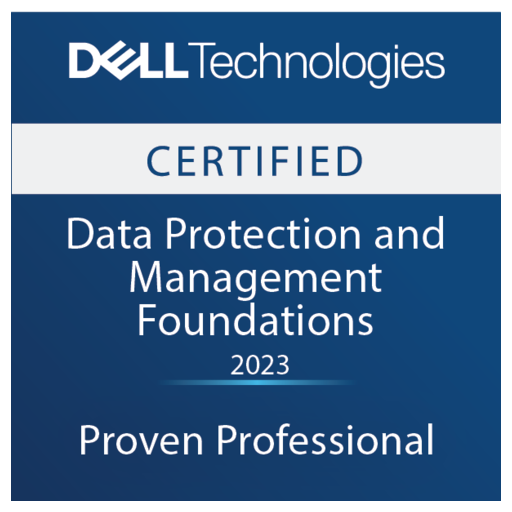 Dell Data Protection and Management Foundations 2023 - Credly