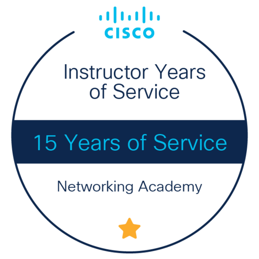 Instructor 15 Years of Service - Credly