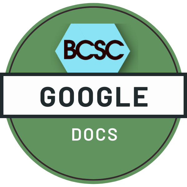 Google Docs Credly