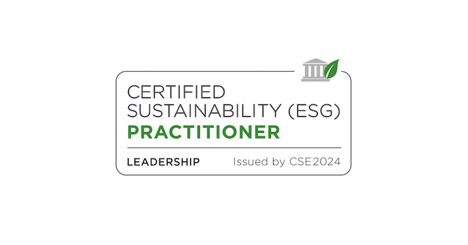 Certified Sustainability Practitioner Leadership Edition - Credly