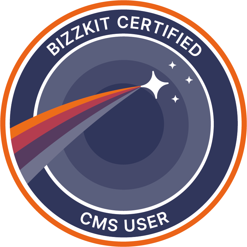Bizzkit Certified: CMS User - Credly