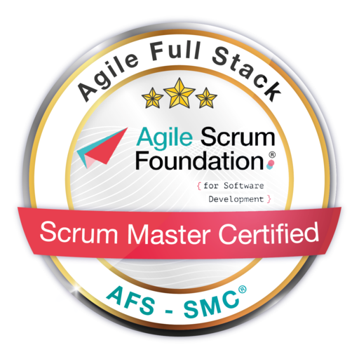 Agile Full Stack Scrum Master Certified (AFS-SMC) - Credly