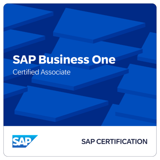 SAP Certified Associate - SAP Business One - Credly