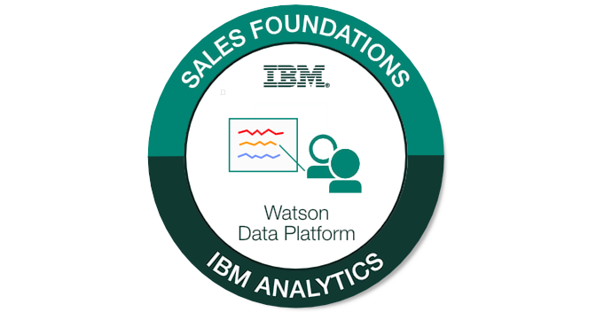 IBM Watson Data Platform - Sales Foundations - Credly