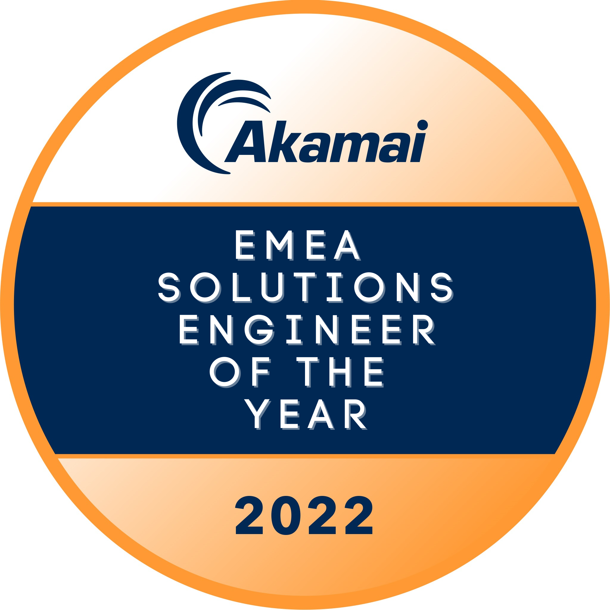 EMEA Solutions Engineer of the Year - Credly