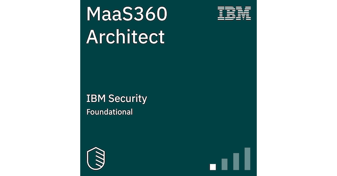 MaaS360 Architect - Credly