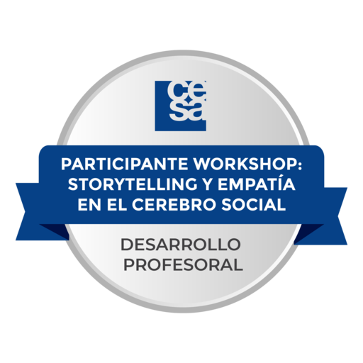 Participante Workshop: Storytelling y empatía en el cerebro social - Credly