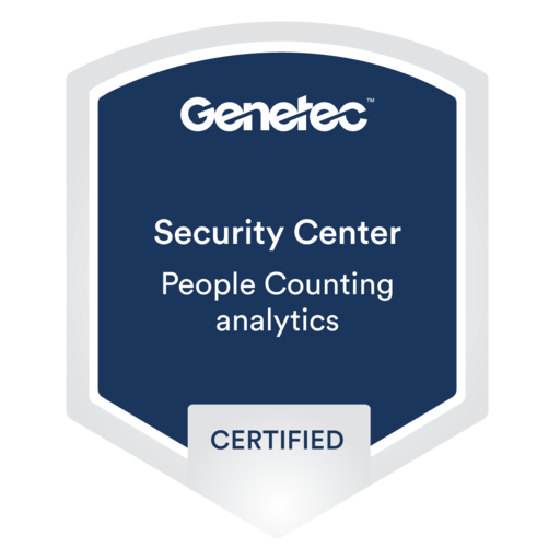 Genetec Certified: Security Center KiwiVision™ People Counter - Credly