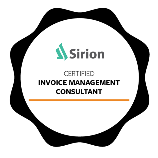 Sirion Certified Invoice Management Consultant - Credly