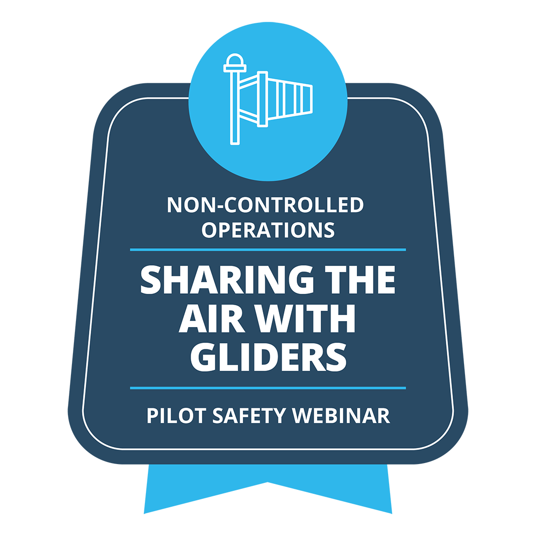 Sharing the air with gliders - Credly