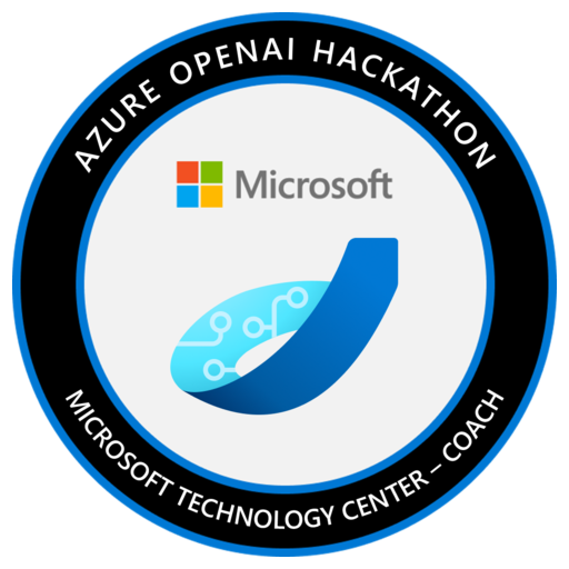 Microsoft Azure OpenAI MTC Hackathon - Coach - Credly