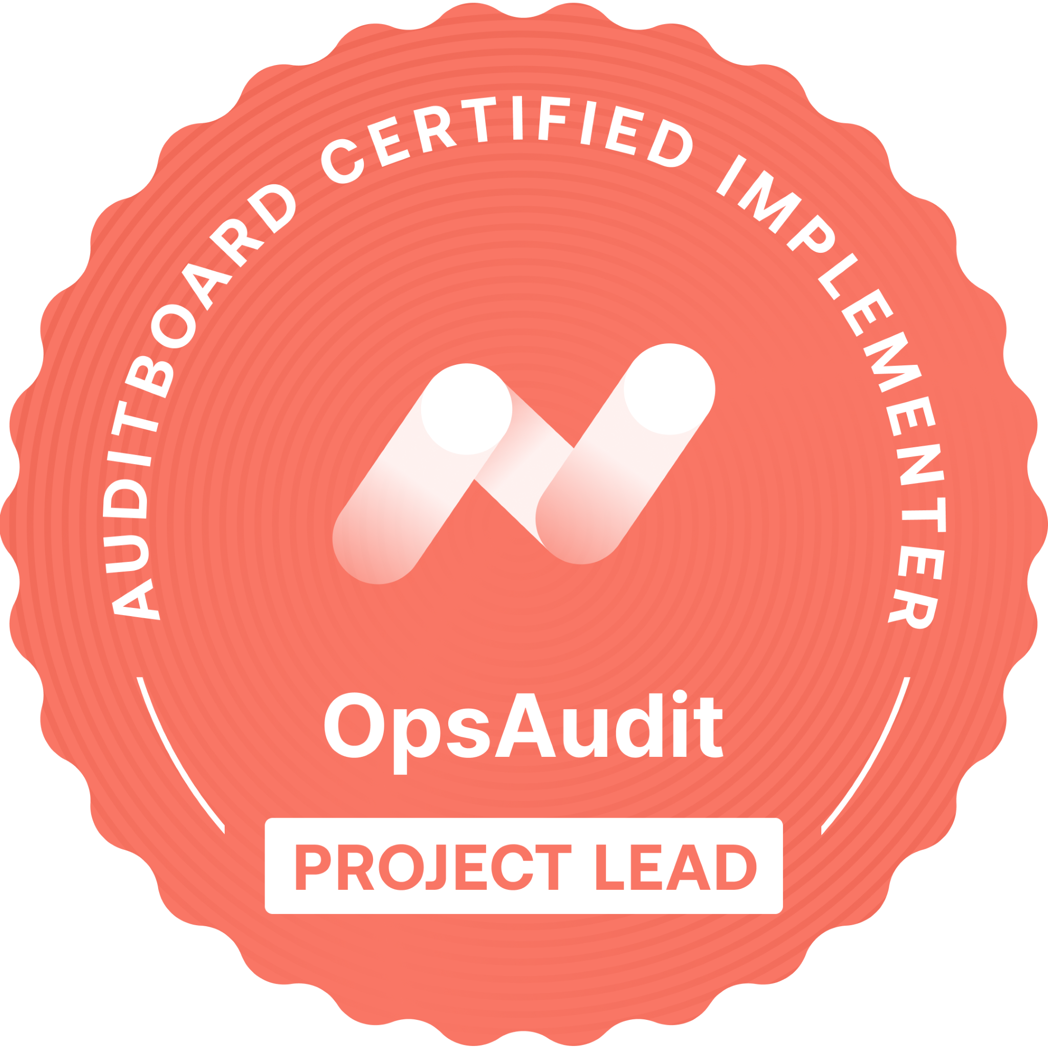 OpsAudit Implementer - Project Lead - Credly