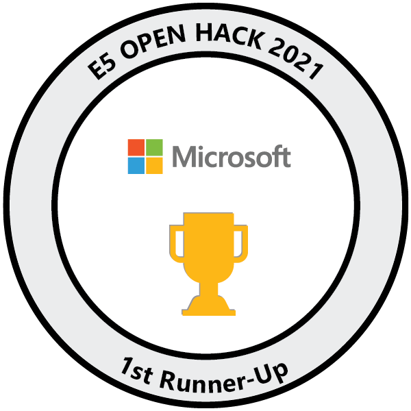 OCP E5 Open Hack 1st Runner Up - Credly