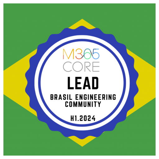 M365 Core - Lead – Brazil Engineering Community H.1.2024 - Credly