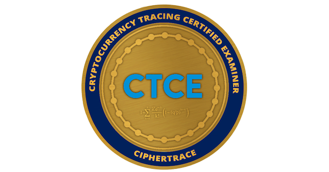 Cryptocurrency Tracing Certified Examiner (CTCE) - Credly