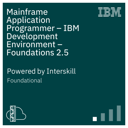 Interskill Mainframe Application Programmer Ibm Development Environment Foundations 2 5