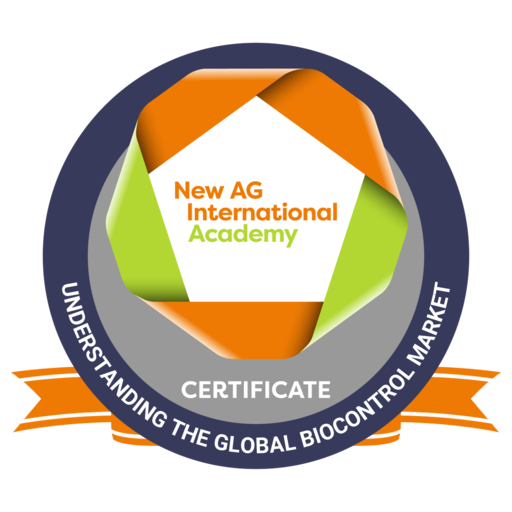 New AG International Academy: Understanding the Global Biocontrol Market - Certificate - Credly