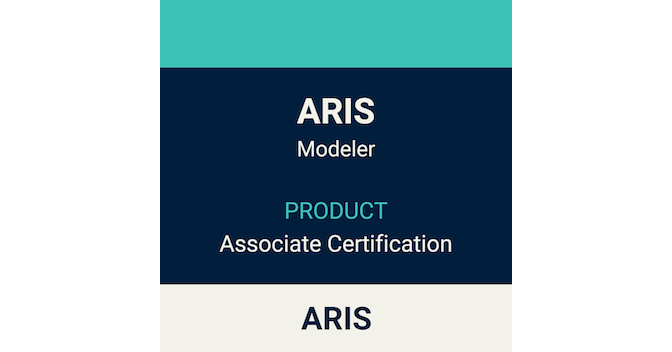 Certified ARIS Modeler Associate - Credly