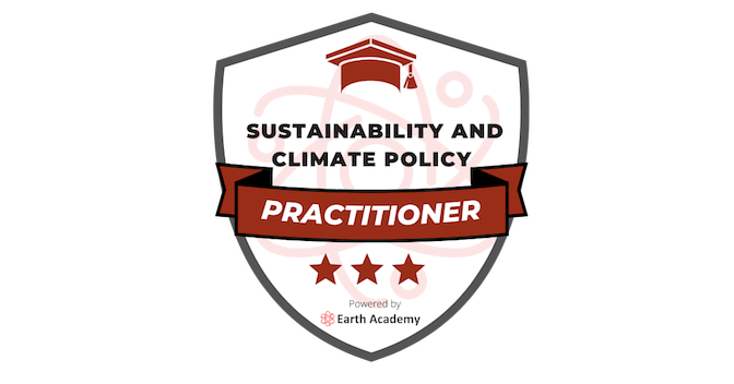 Sustainability and Climate Policy Practitioner - Credly