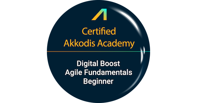 Digital Boost Agile Fundamentals - Beginner - Credly