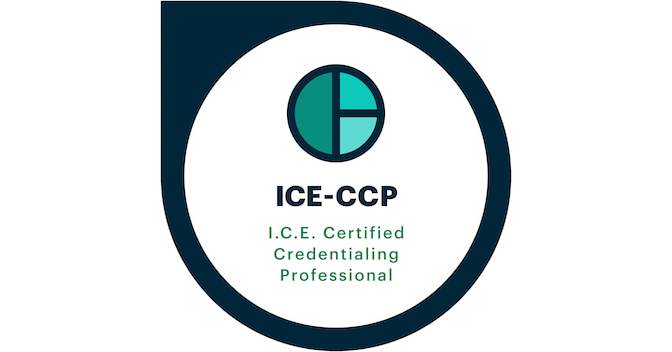 I.C.E. Certified Credentialing Professional - Credly