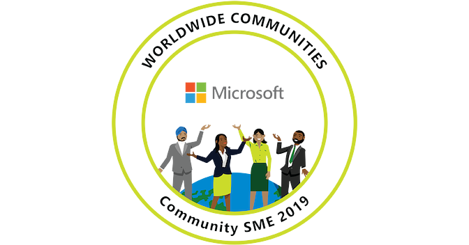 Worldwide Communities - Community SME 2019 - Credly