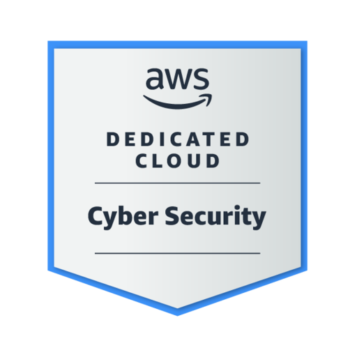 AWS Dedicated Cloud: Cyber Security - Credly