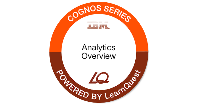 LearnQuest IBM Overview of Cognos Analytics - Credly
