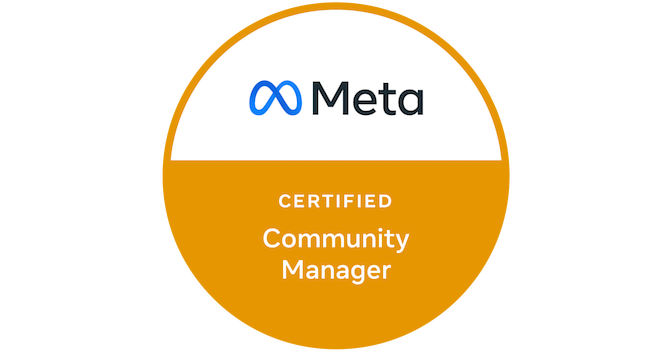 Meta Certified Community Manager - Credly